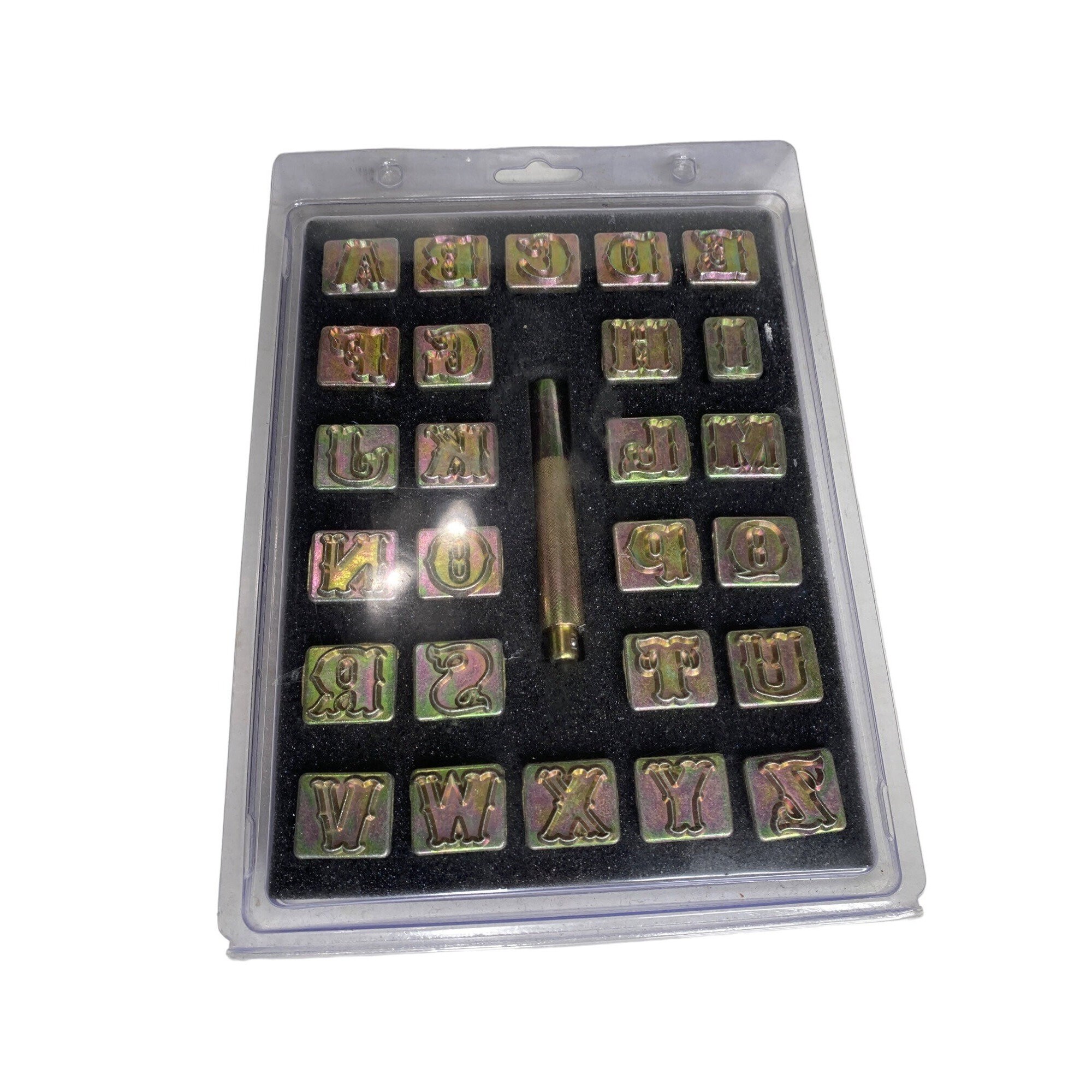 Tandy Leather Ensemble Alphabet Stamp Set 27 Pc 3/4 - Etsy