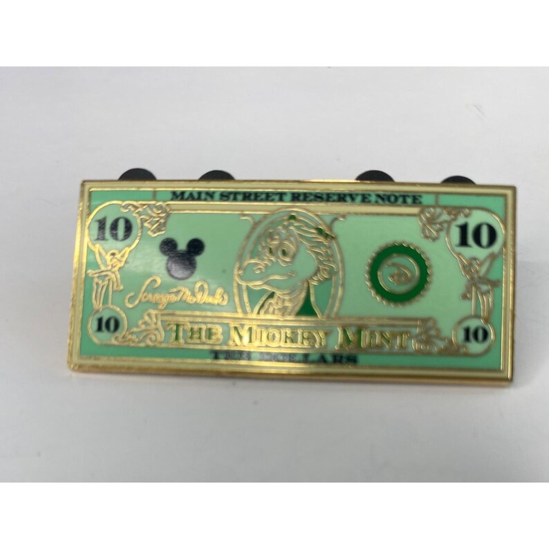 Figment Ten Dollar Bill the Mickey Mint Journey Into Imagination Disney ...