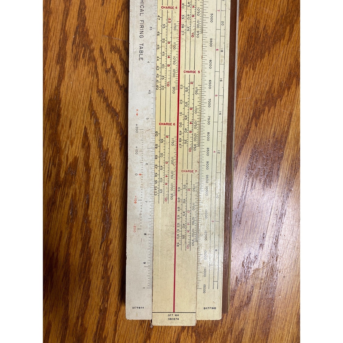 WWII WW2 US Military Howitzer Artillery Graphical Firing Table | Etsy