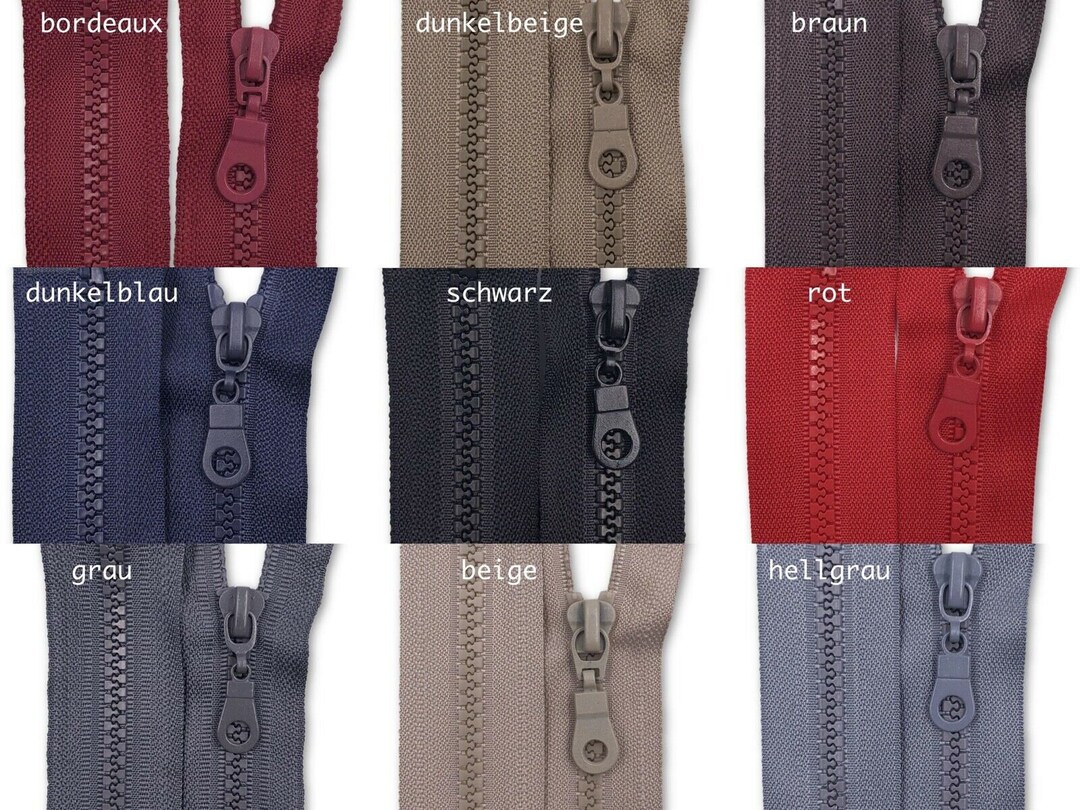 Zipper Profile, Separable, 80 Cm - Etsy