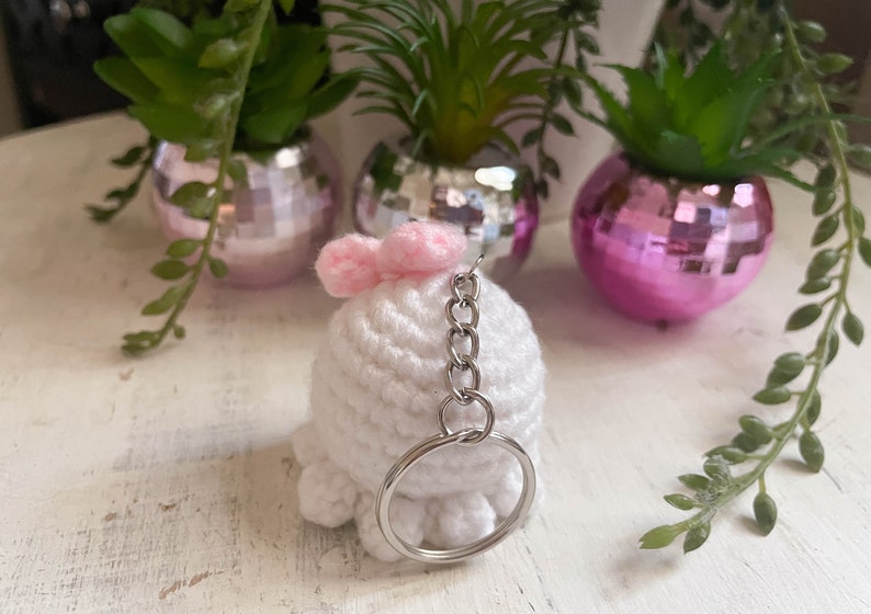Crochet Mini Octopus Keychain - Etsy