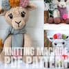 Teddy Bear Circular Knitting Machine Pdf Pattern Sentro Addi Express - Etsy
