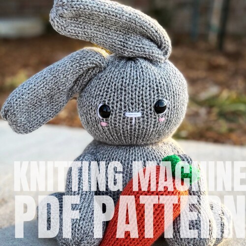 Bat Circular Knitting Machine Pdf Pattern Sentro Addi | Etsy