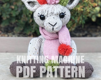 Baby Penguin Circular Knitting Machine Pdf Pattern Sentro - Etsy