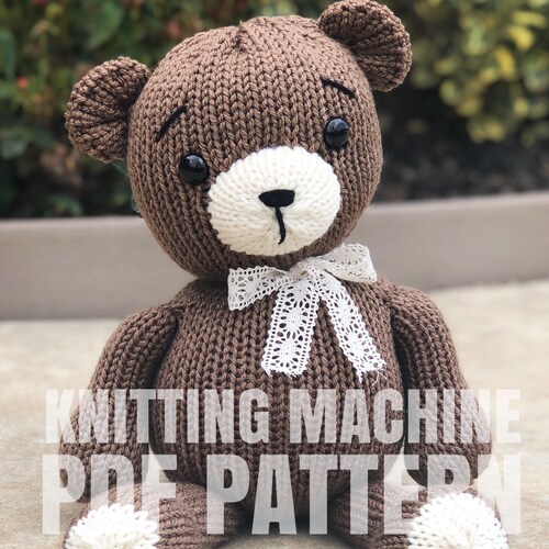 Christmas Wreath Circular Knitting Machine Pattern for Addi | Etsy