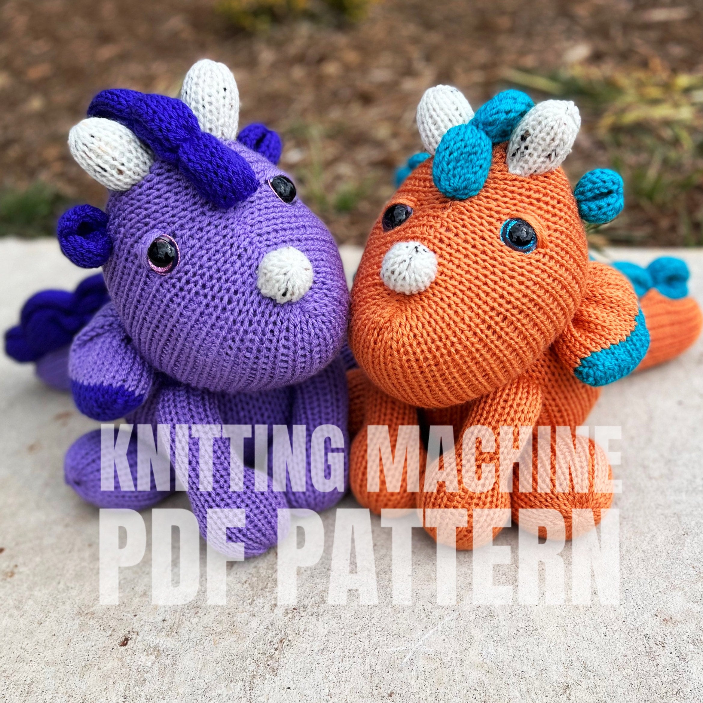 Baby Dragon - Circular Knitting Machine Pdf Pattern - Sentro Addi ...