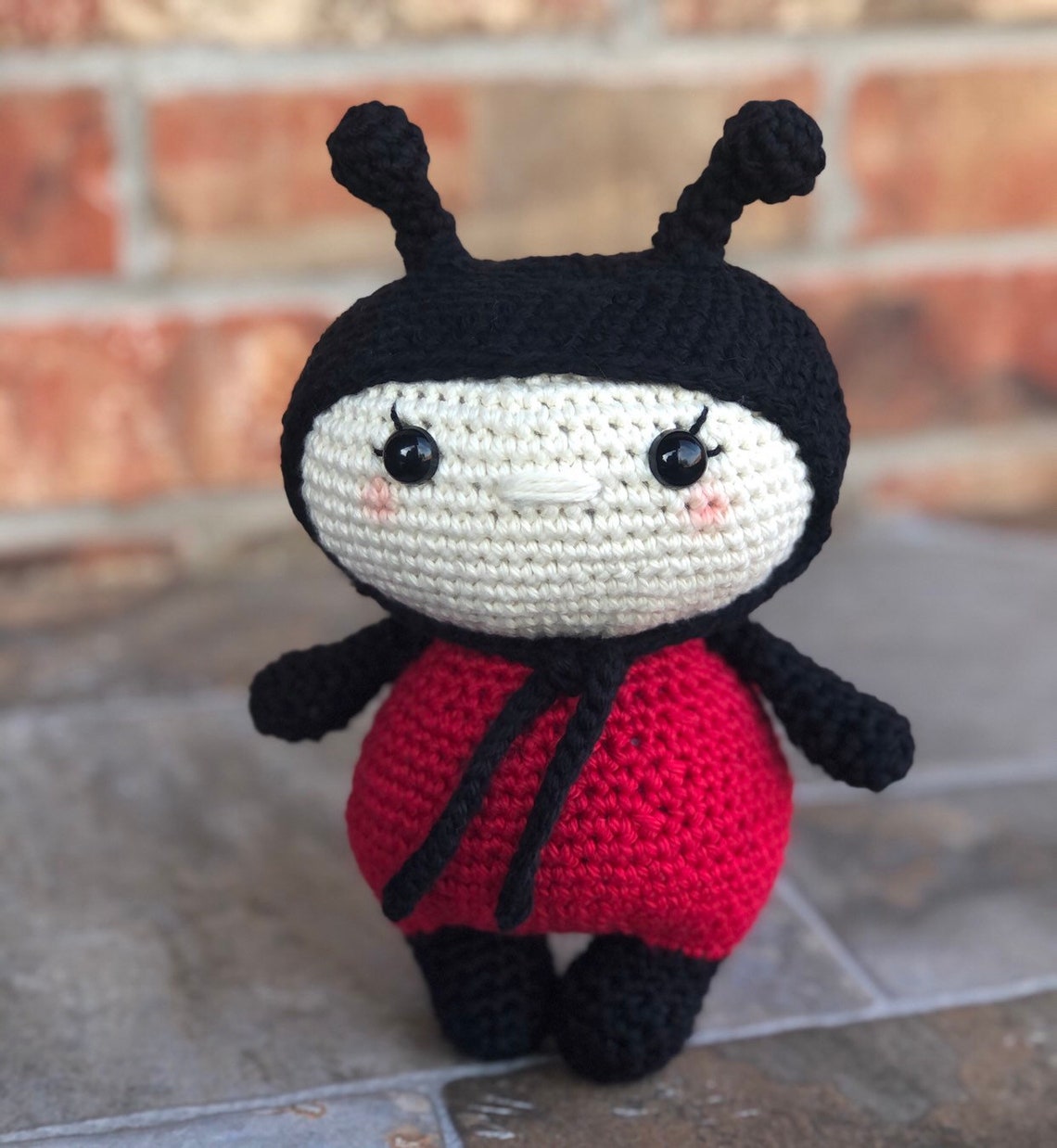 Lucy Ladybird Crochet PDF Pattern Toy Amigurumi Tutorial - Etsy