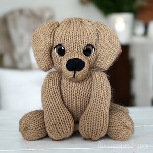 Golden Retriever - Lab Labrador Puppy Dog - Circular Knitting Machine ...