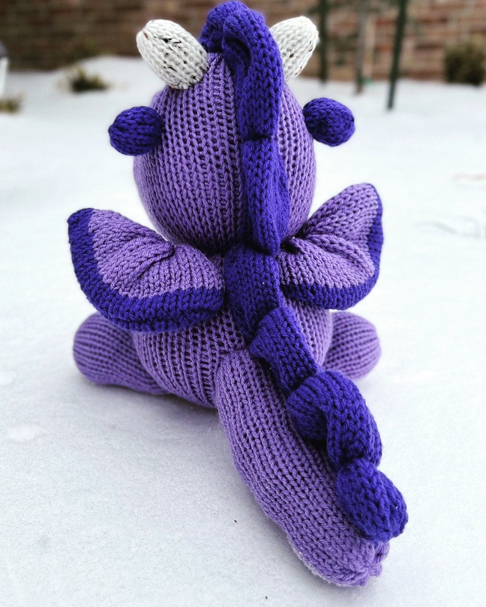 Baby Dragon - Circular Knitting Machine Pdf Pattern - Sentro Addi ...