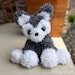 Husky Puppy Dog - Circular Knitting Machine Pdf Pattern - Sentro Addi ...