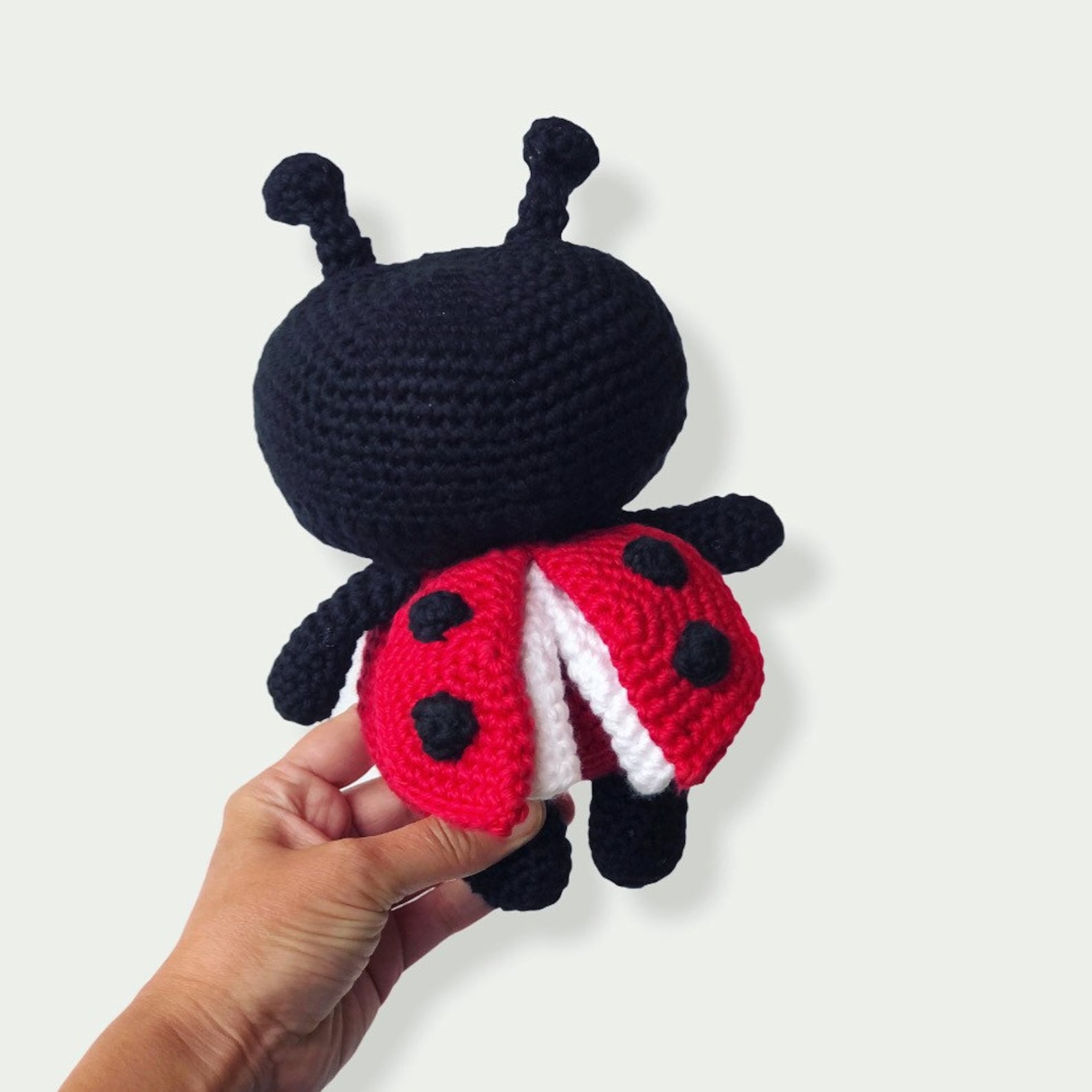 Lucy Ladybird Crochet PDF Pattern Toy Amigurumi Tutorial - Etsy