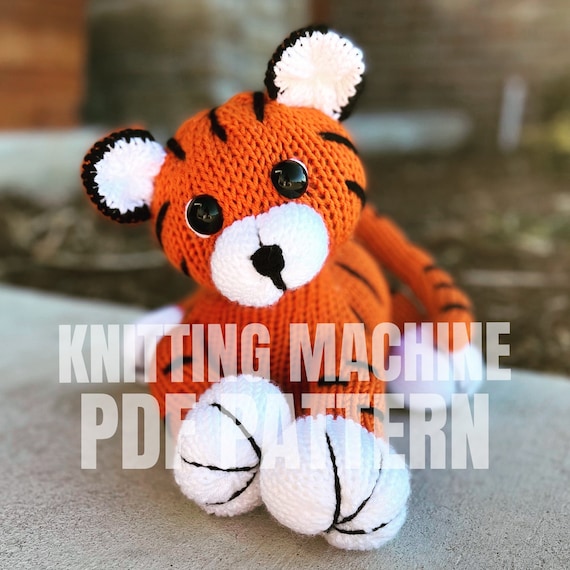 Tiger Circular Knitting Machine Pdf Pattern Sentro Addi - Etsy