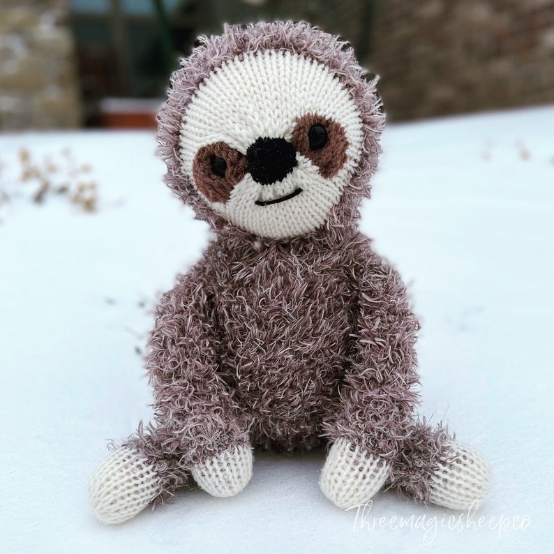 Sloth - Circular Knitting Machine Pdf Pattern - Sentro Addi Express - Etsy