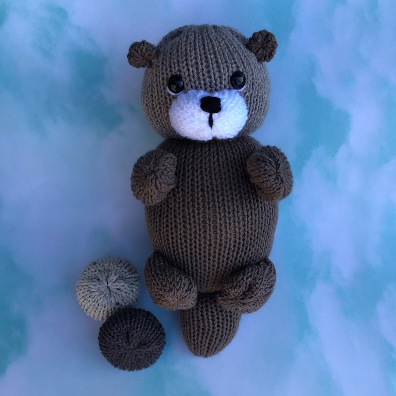 Otter - Circular Knitting Machine Pdf Pattern - Sentro Addi Express - Etsy