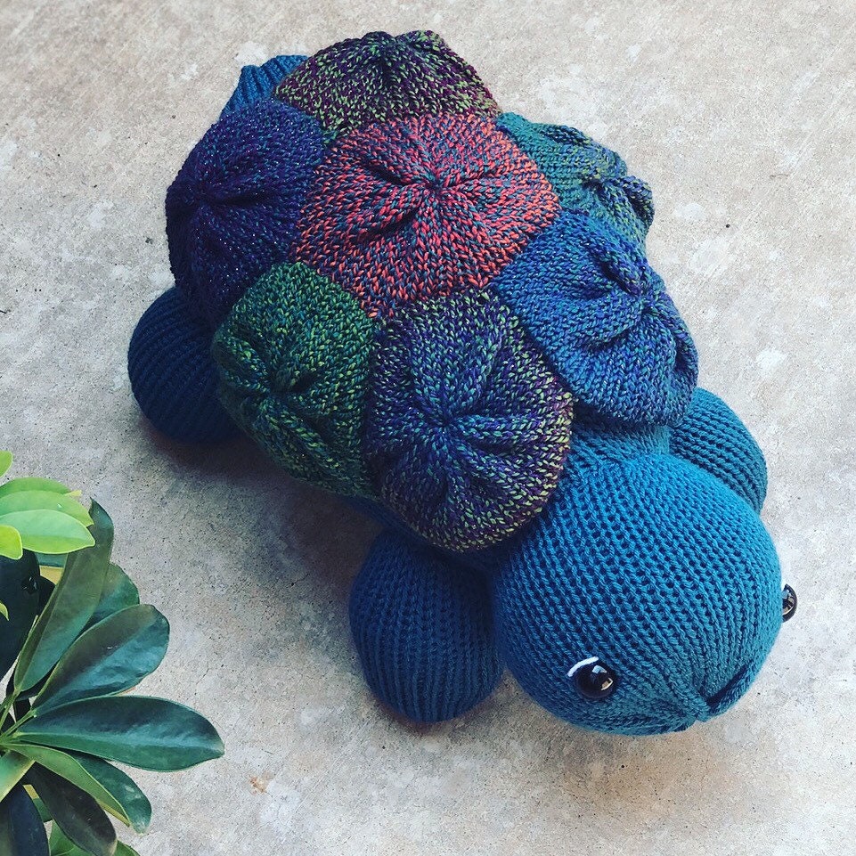 Tortoise Circular Knitting Machine Pdf Pattern Sentro Addi - Etsy