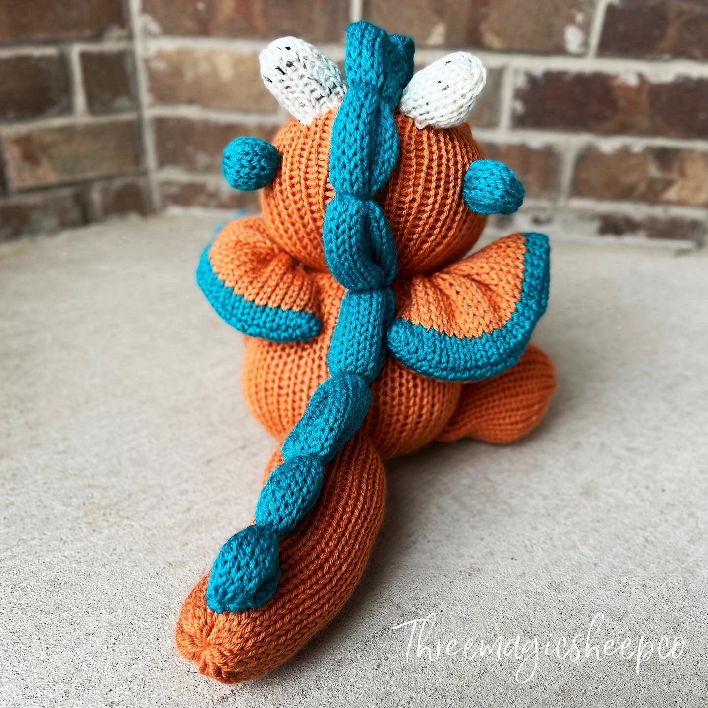 Baby Dragon - Circular Knitting Machine Pdf Pattern - Sentro Addi ...