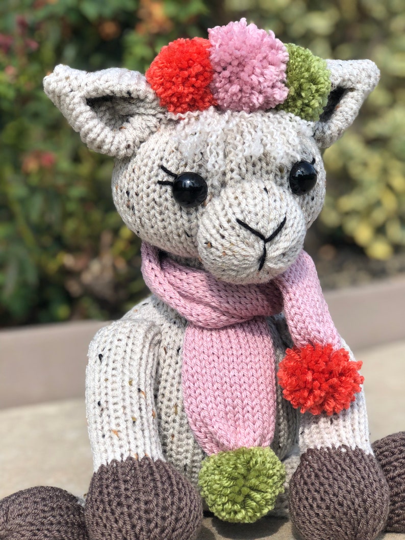 Llama Circular Knitting Machine Pdf Pattern Sentro Addi - Etsy