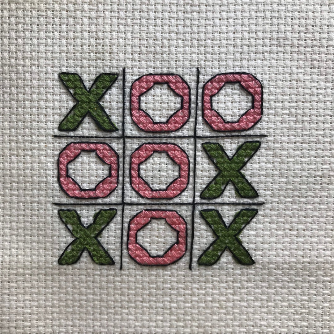XO Cross Stitch PDF Pattern - Etsy
