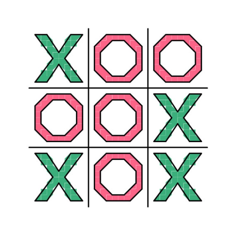 XO Cross Stitch PDF Pattern - Etsy