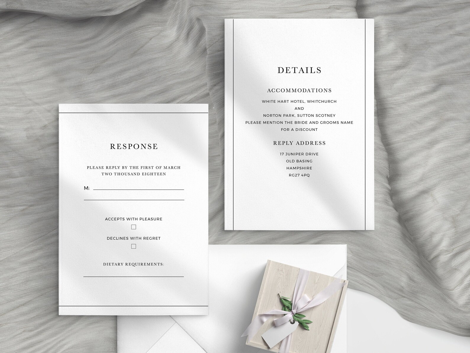 Modern Wedding Invitation Template Editable Wedding - Etsy