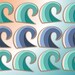 Wave Cookie Cutter Wave Cookies Beach Cookie Cutter Ocean - Etsy