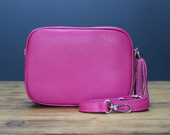 Pink Crossbody Bag - Etsy