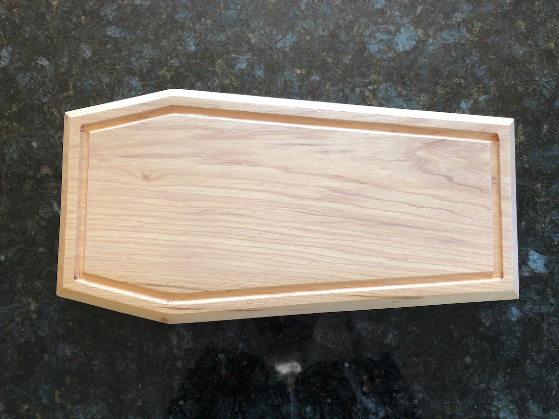 Ash Hardwood Cutting Board / Coffin Cutting Board / Halloween - Etsy