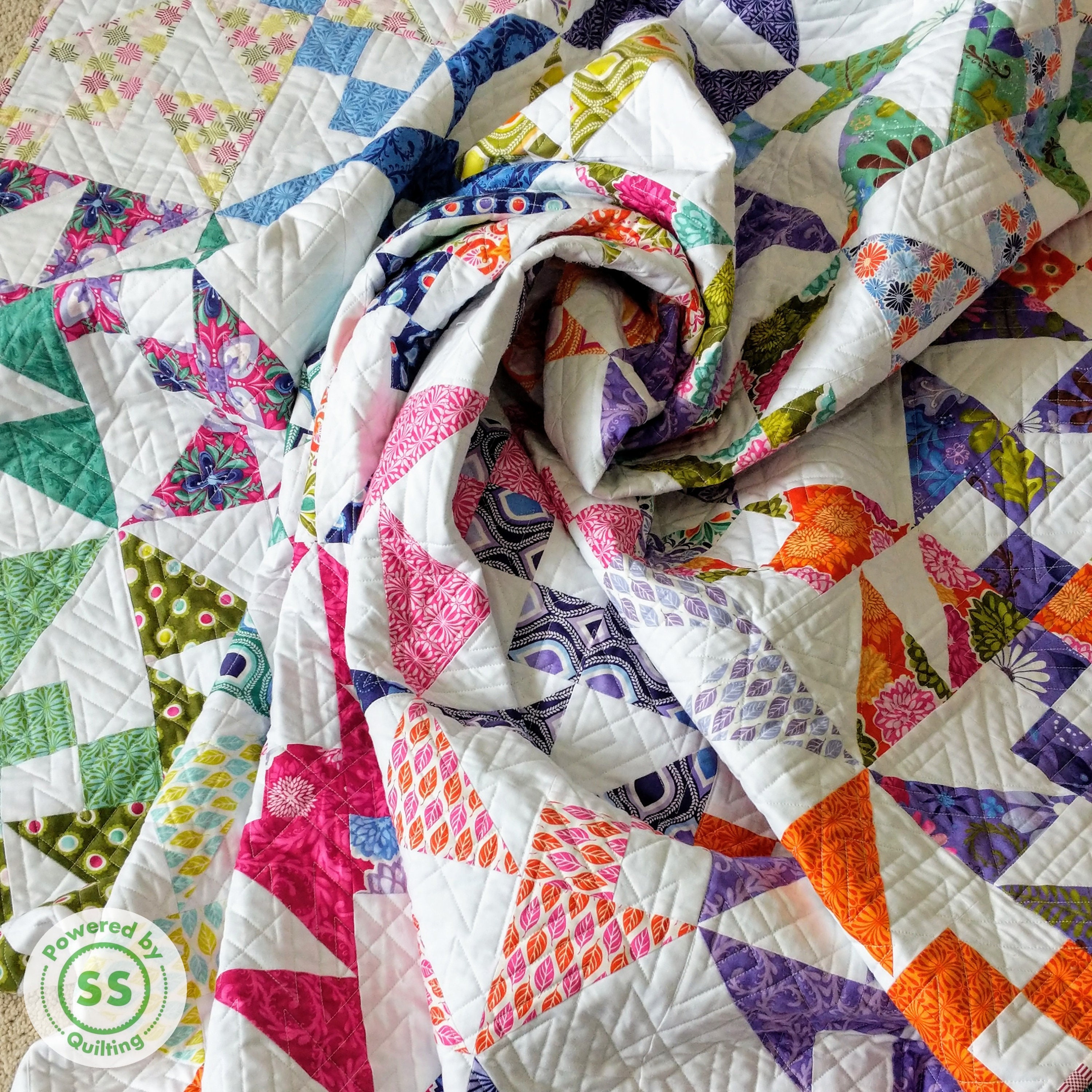 Twisted Ladder PDF Pattern (PBQ #106) - Etsy