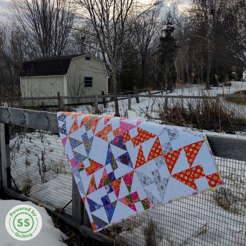 Twisted Ladder PDF Pattern (PBQ #106) - Etsy