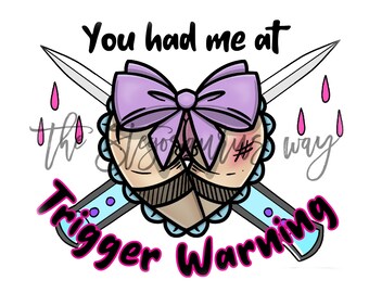 Trigger Warning Svg - Etsy