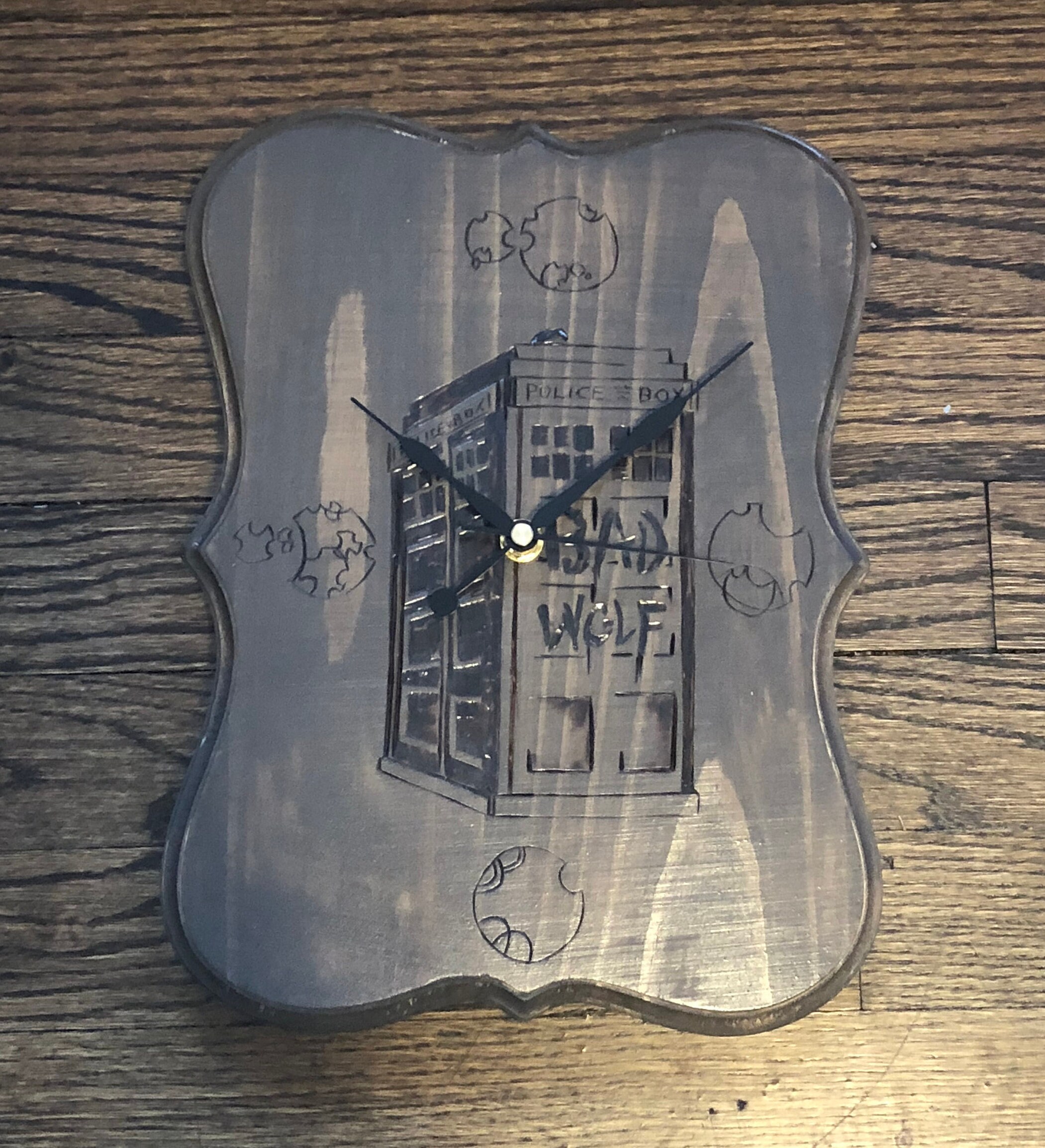 Doctor Who Clock - Etsy