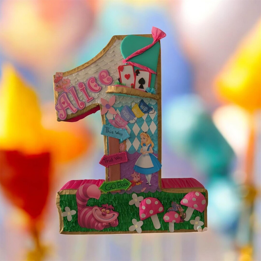 Alice in Wonderland Piñata - Etsy