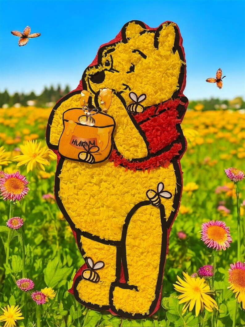 Winnie the Pooh Piñata - Etsy