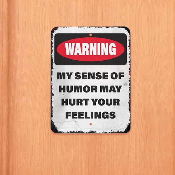 Sarcastic Warning Sign - Etsy