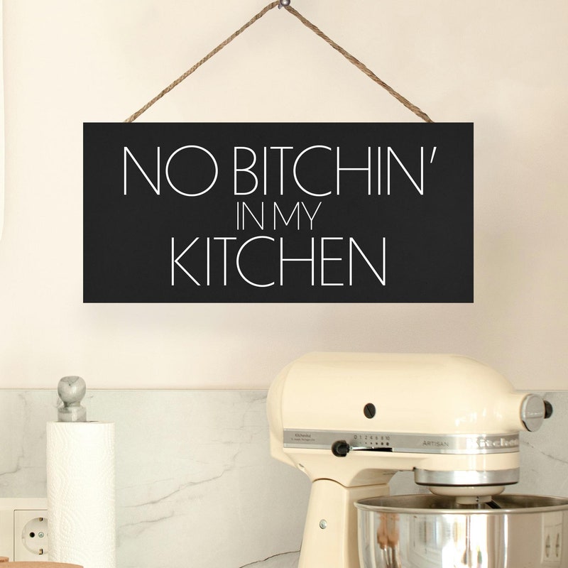 Funny Kitchen Sign - Etsy