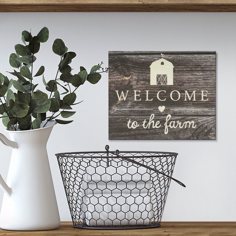 Rustic Farm Sign - Etsy