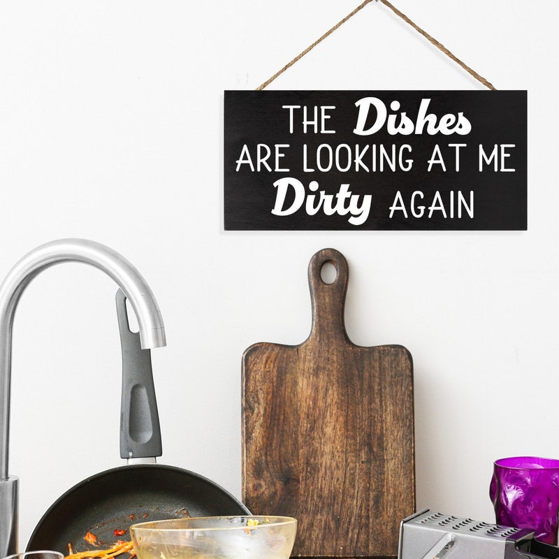 Dishes Sign - Etsy