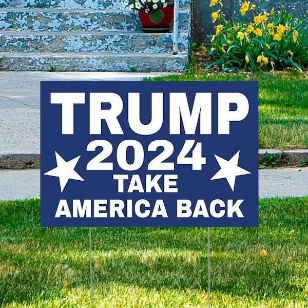 Usa 2024 Yard Sign - Etsy