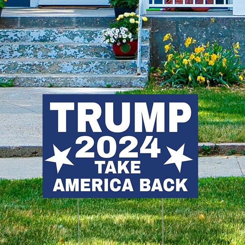 Trump Yard Signs 2024 - Etsy