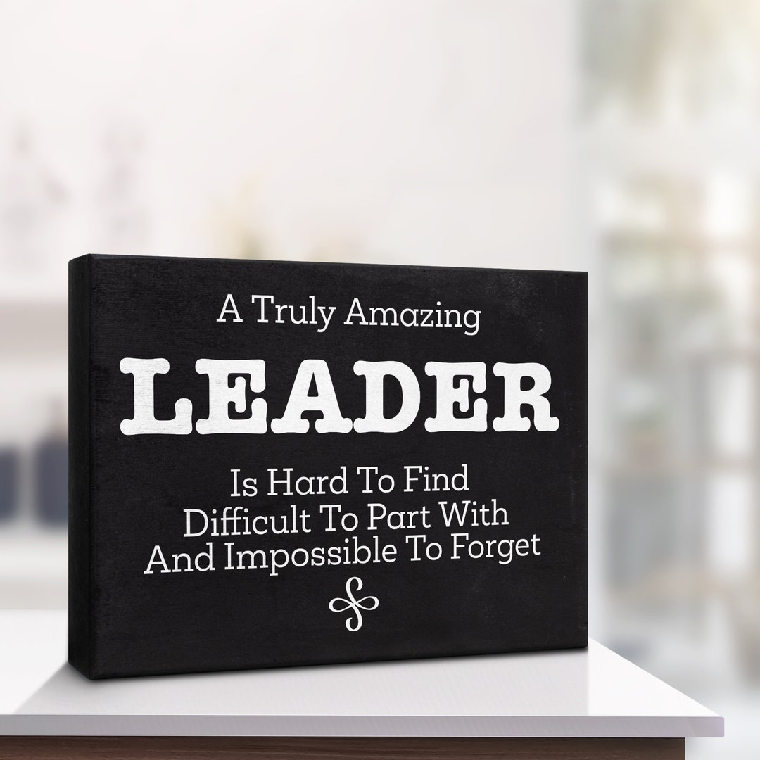 Leader Gifts Boss Gifts Thank You Gift for Leader Coworker - Etsy