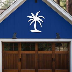 Weatherproof PVC Palm Tree Wall Art: Coastal Beach House Decor - Etsy