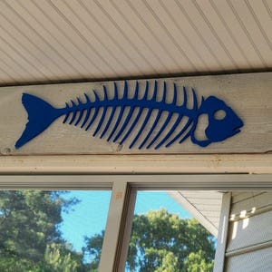Outdoor Bonefish Sign Beach House Decor, Indoor Outdoor PVC Sign, Great ...