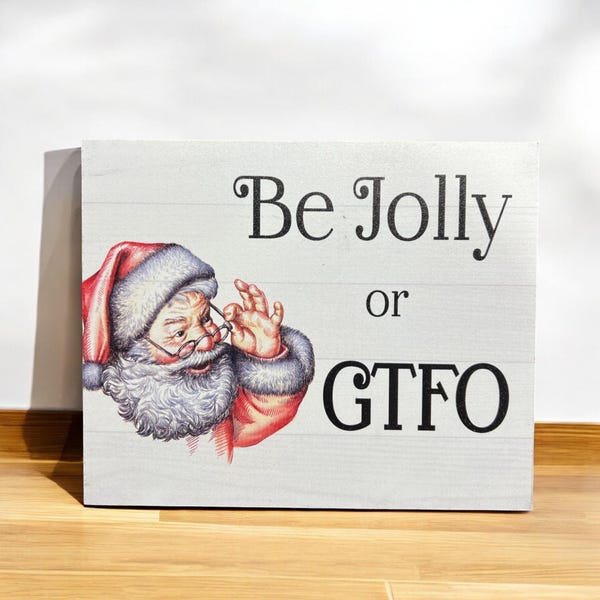 Funny Christmas Sign - Etsy
