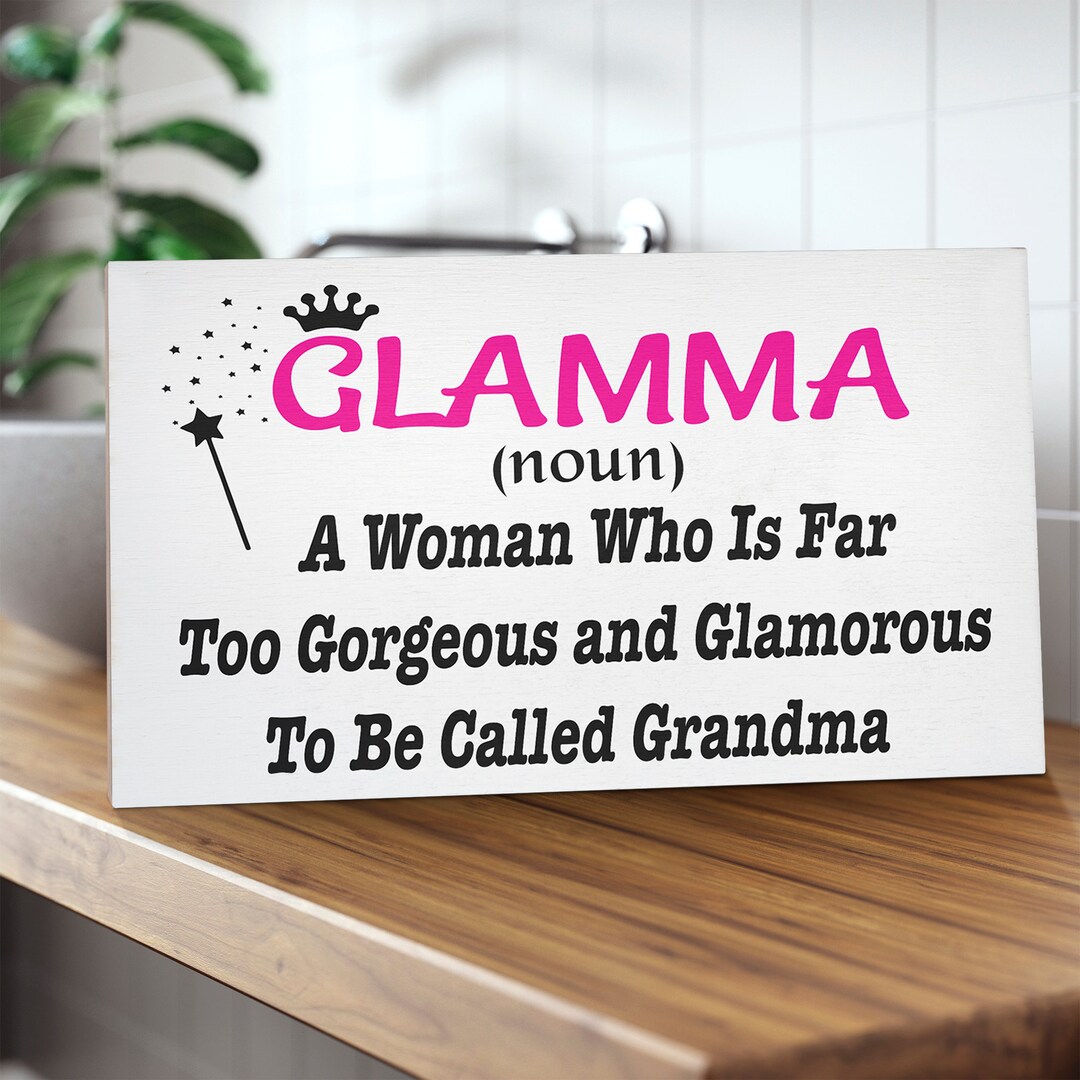 Glamma Gift Gift for Grandma Glamma Grandma Funny - Etsy.de