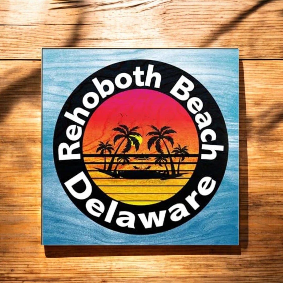 Rehoboth Beach Delaware Souvenirs and Gifts, Delaware Sign, Rehoboth ...