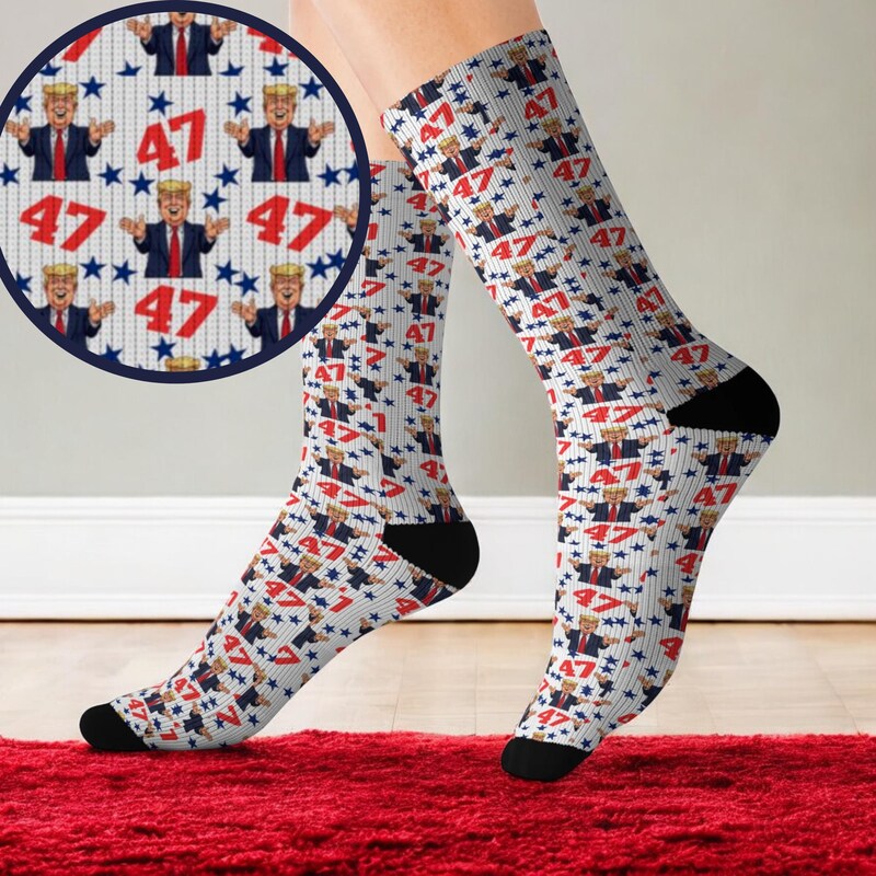 Donald Trump Socks - Etsy