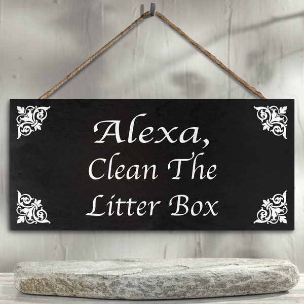 The Litter Box Sign - Etsy