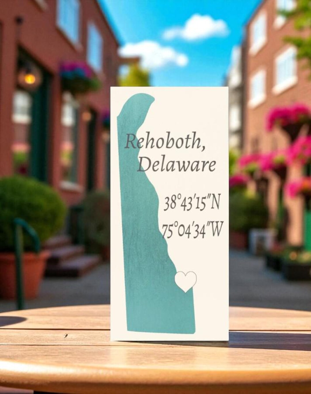 Rehoboth Beach Sign: Delaware Nautical Wood Wall Decor - Etsy