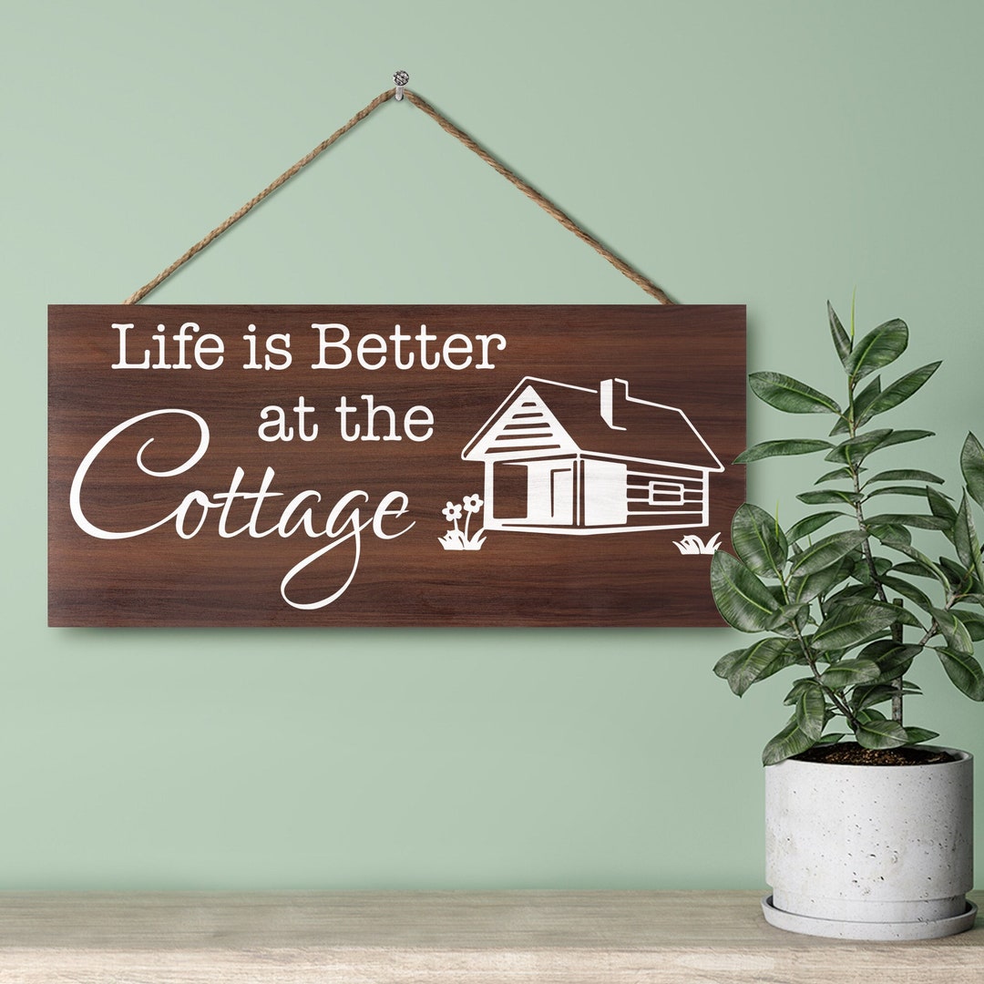 Cottage Gifts, Cottage Decor for the Home, Life is Better at the ...