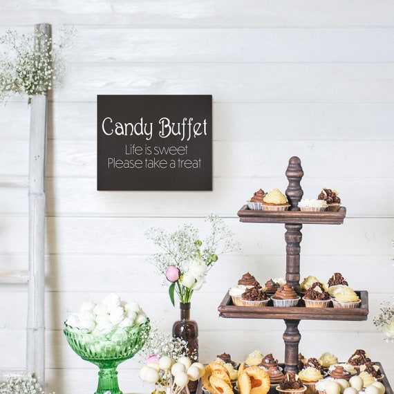 Wedding Candy Buffet Displays